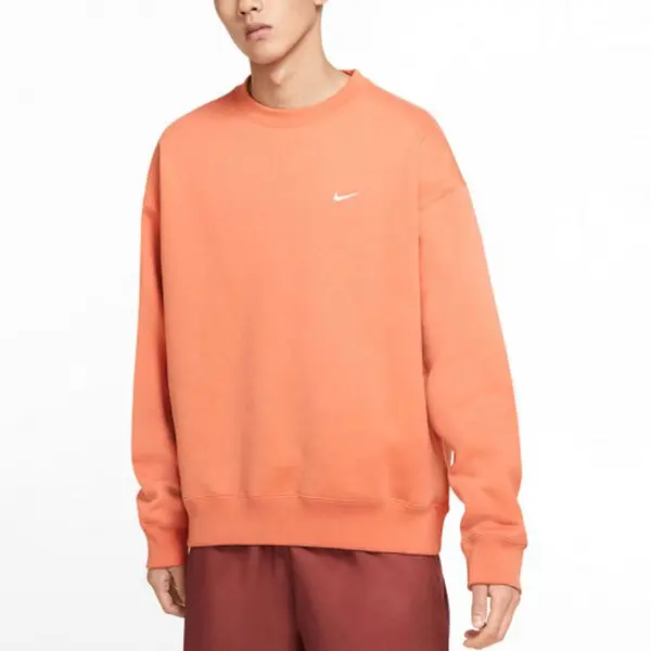 Nike Embroidered Logo Sweatshirt - Orange