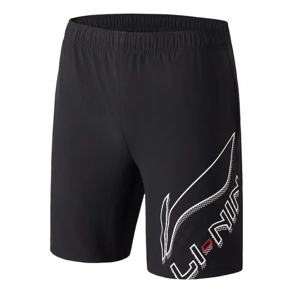 LI-NING Badminton Competition Shorts - Black