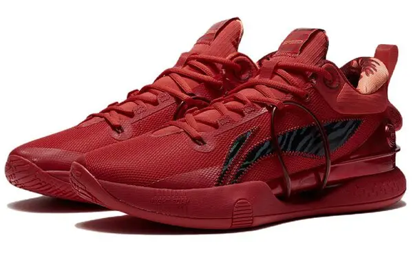 LI-NING Speed Premium Basketball Sneakers - Red