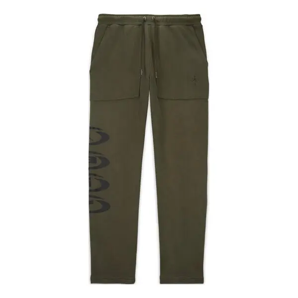 JORDAN X Travis Scott Ss24 Sweatpants 'army - Green