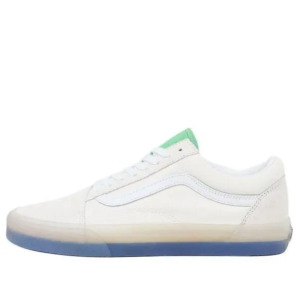 VANS Old Skool Low Top Sneakers - White/blue