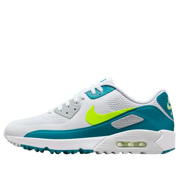 Nike Max 90 Golf 'white Bright Spruce - White/bright Spruce/volt