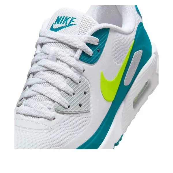 Nike Max 90 Golf Sneakers - White/bright Spruce/volt