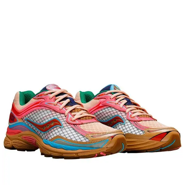 Saucony X Jae Tips Progrid Omni "to Do List Tan - Tan/pink