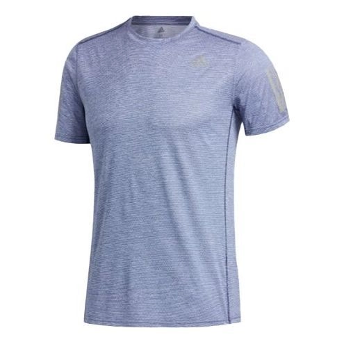 Adidas Reflective Running Sports Short Sleeve - Blue