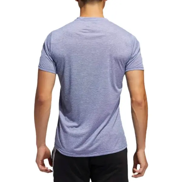 Adidas Reflective Running Sports Short Sleeve - Blue
