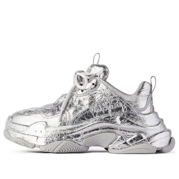 Balenciaga Triple S Sneakers - Silver