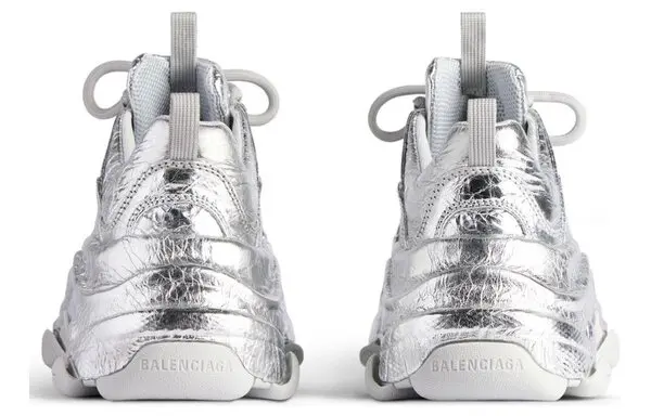 Balenciaga Triple S Sneakers - Silver
