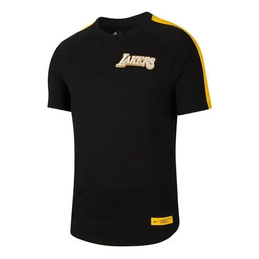 Nike Los Angeles Lakers Nba Quick Dry Short Sleeve