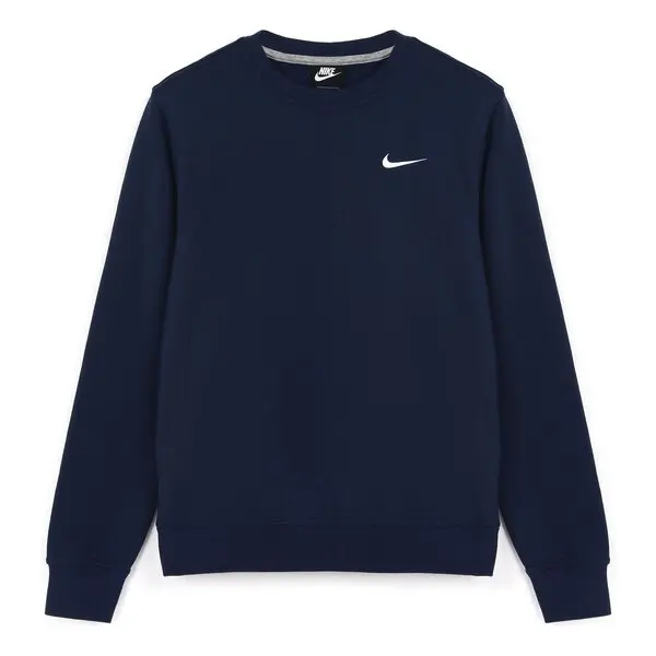 Nike Knit Sports Fleece Pullover - Blue