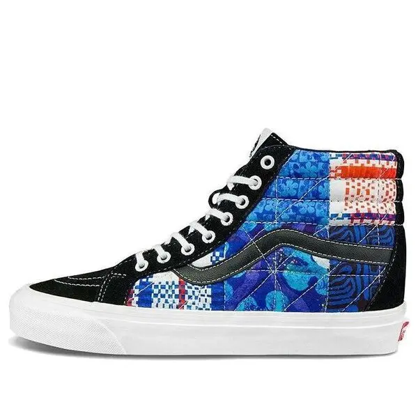 VANS Sandy Liang X Sk8-hi 38 Dx 'patchwork - Black/blue