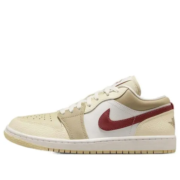 JORDAN 1 Low Se Sneakers - Team Gold/red