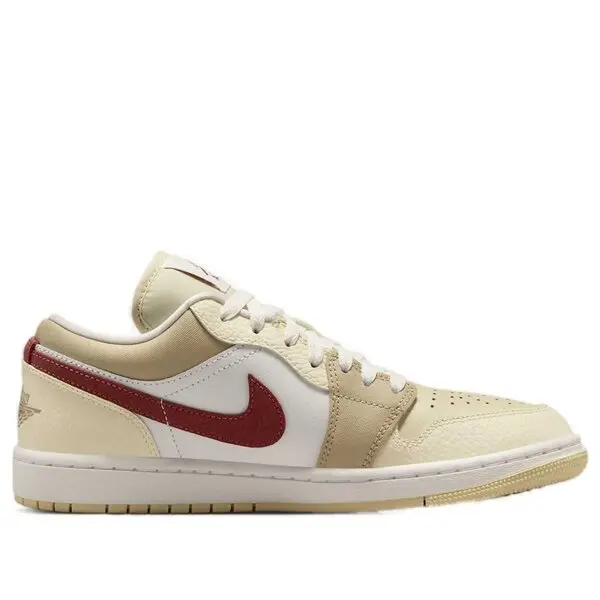 JORDAN 1 Low Se Sneakers - Team Gold/red