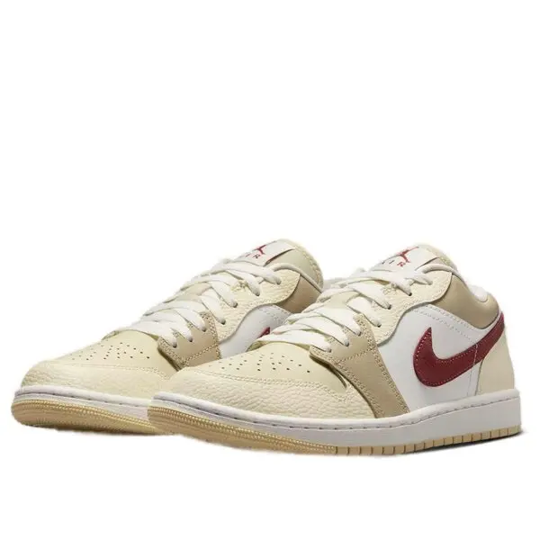 JORDAN 1 Low Se Sneakers - Team Gold/red