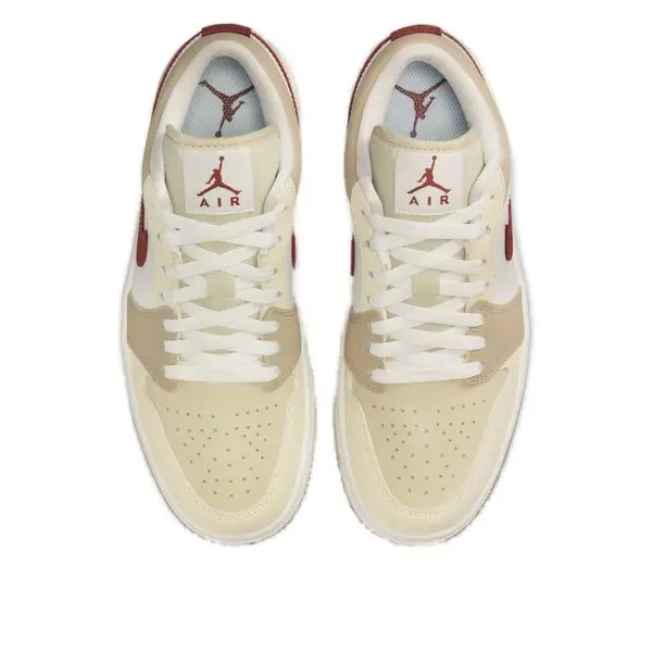 JORDAN 1 Low Se Sneakers - Team Gold/red