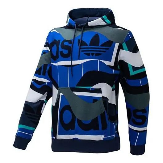 Adidas Originals Catalog Aop Hoodie - Blue