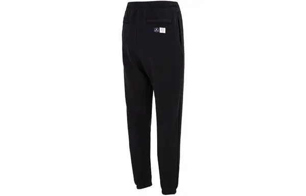 JORDAN J Cny Pant New Year's Edition Logo Embroidered Knit Bundle Feet Sports Pants/trousers/joggers - Black
