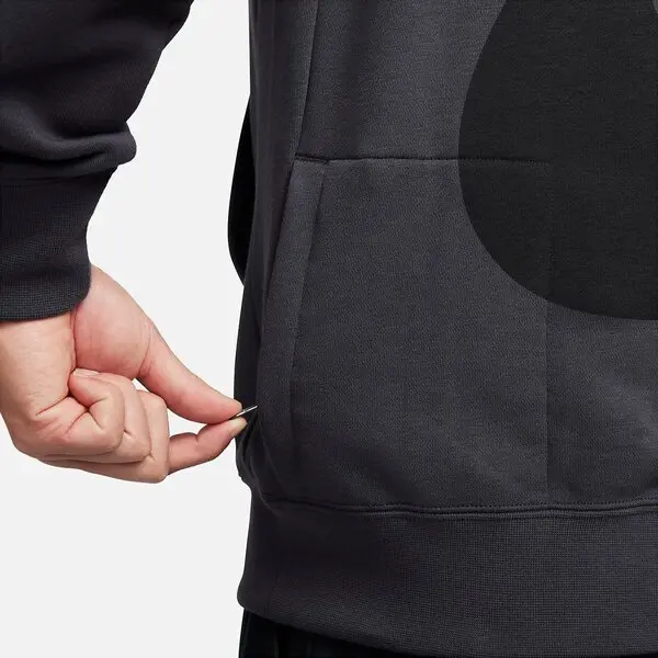 Nike French Terry Pullover Hoodie - Anthracite/black/anthracite