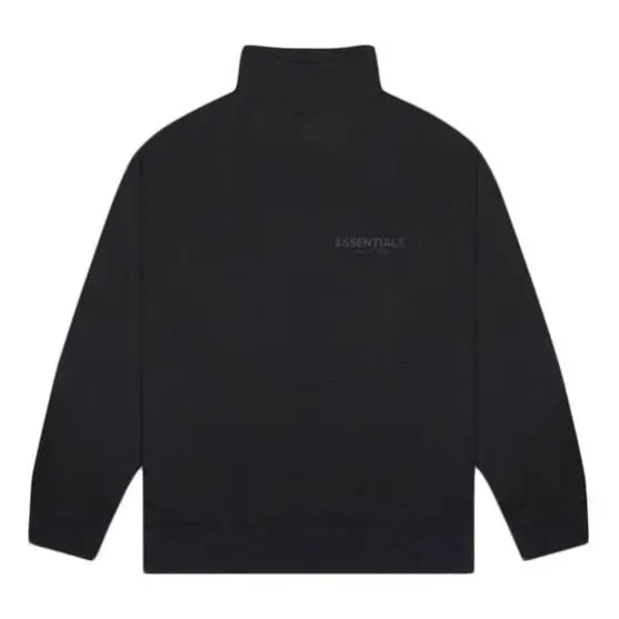 Fear Of God Fw20 Mock Neck Sweatshirt - Black