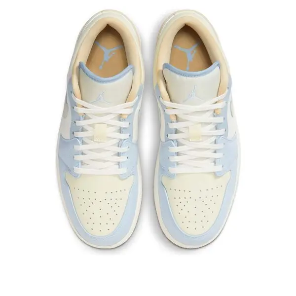 JORDAN Air 1 Low Sneakers - Blue Coconut Milk/sail/sesame