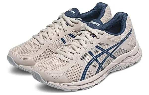Asics Gel-contend 4 Athletic Sneakers - Beige/blue/grey
