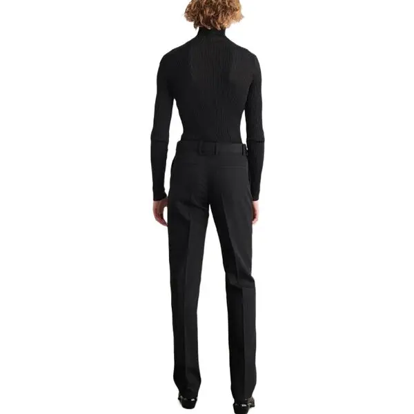 Off-White Belted Trousers - Black