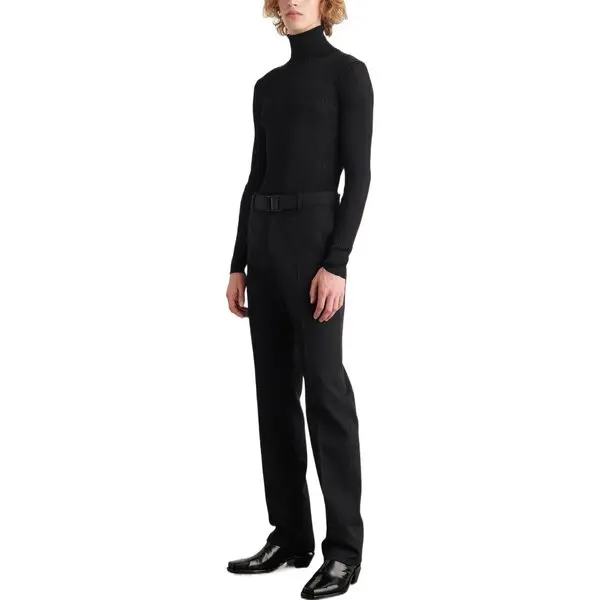 Off-White Belted Trousers - Black