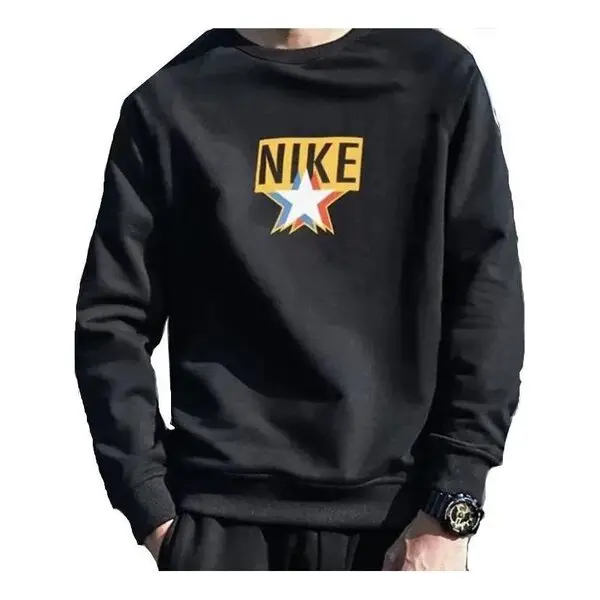 Nike Standard Issue Basketball Crew Sweatshirt - Black