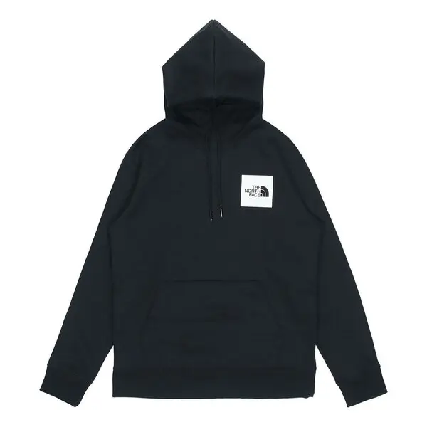 The North Face Fine Hoodie With Logo Detail - Black