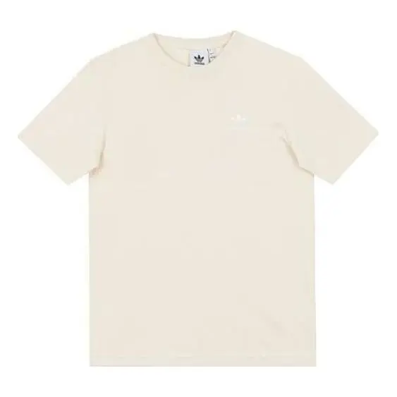 Adidas Originals Adicolor Essentials Solid Color Casual Round Neck Short Sleeve White T-shirt - Default Color