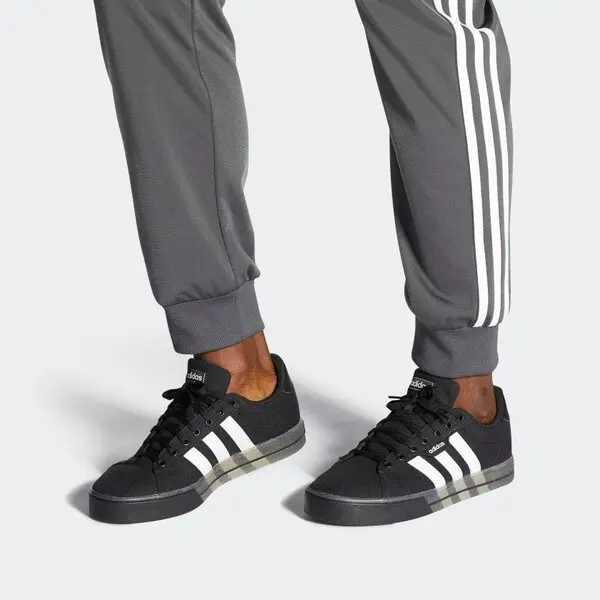 Adidas Daily 3.0 Lace-up Sneakers - Black