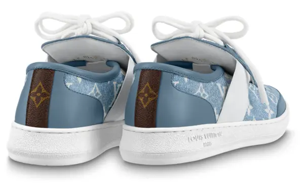 LOUIS VUITTON Lous Sneakers Denim Monogram