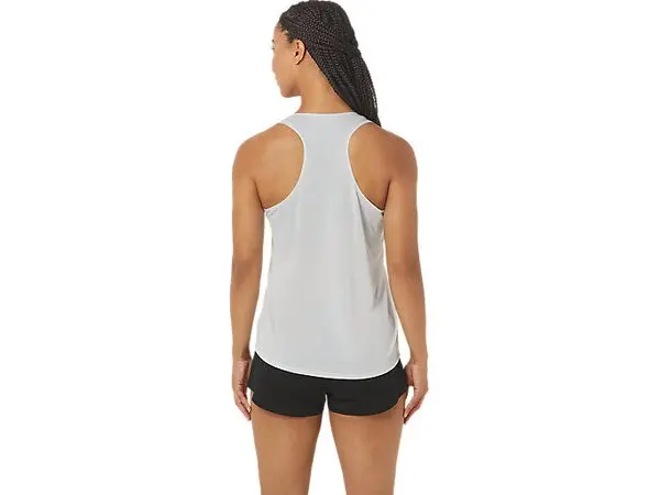 Asics Cj-line Light Singlet 'glacier Grey Electric Red