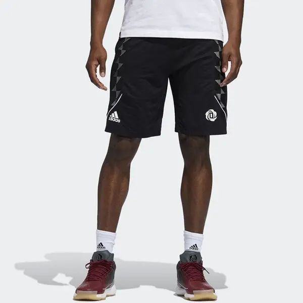 Adidas Logo Pattern Basketball Shorts