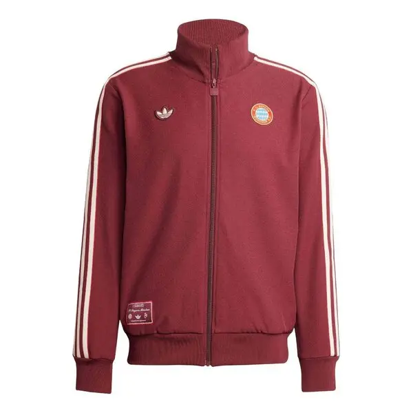 Adidas Fc Bayern Terrace Icons Track Top - Red
