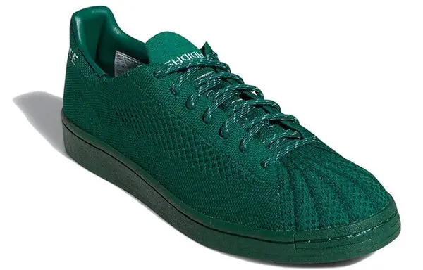 Adidas X Pharrell Superstar Primeknit "dark " Sneakers