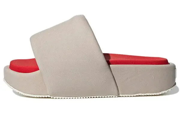 Adidas Y-3 Bliss Slides - Gray/red