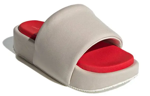 Adidas Y-3 Bliss Slides - Gray/red