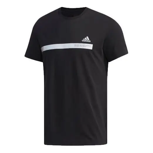 Adidas Tee Tape Sports Short Sleeve - Black