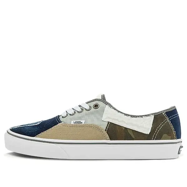 VANS Authentic Patchwork Camo Low Top Sneakers - Multi-color