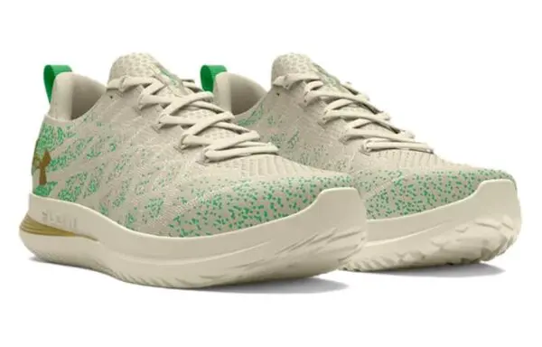 Under Armour Hovr Velociti 3 "etched In Stone" Sneakers - Green/beige