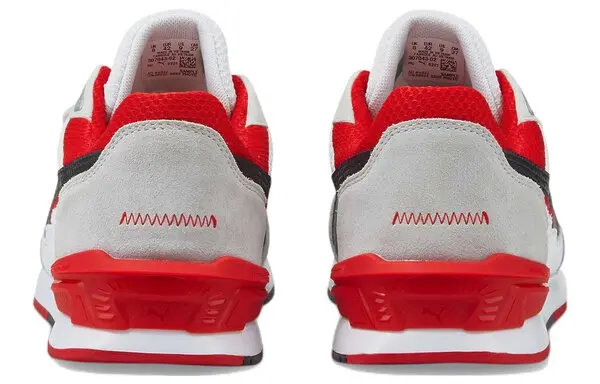 PUMA Scuderia Ferrari Low Racer Motorsport Sneakers - White/red