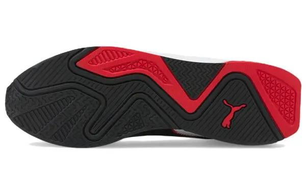 PUMA Scuderia Ferrari Low Racer Motorsport Sneakers - White/red