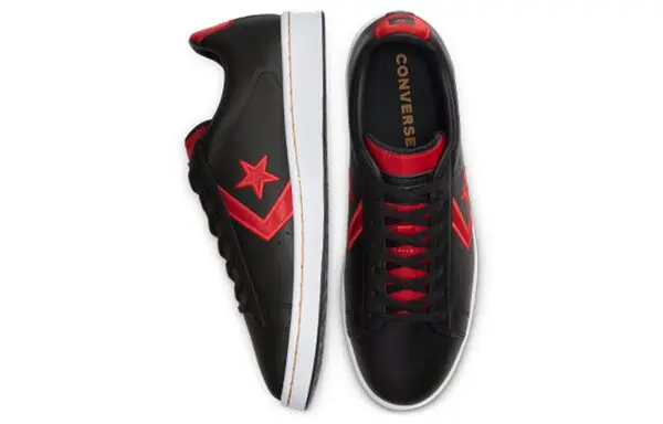 CONVERSE Pro Leather Sneakers - Black/red/white