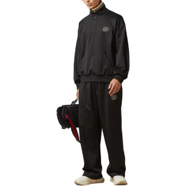 Gucci Technical Jersey Half Zip Jacket