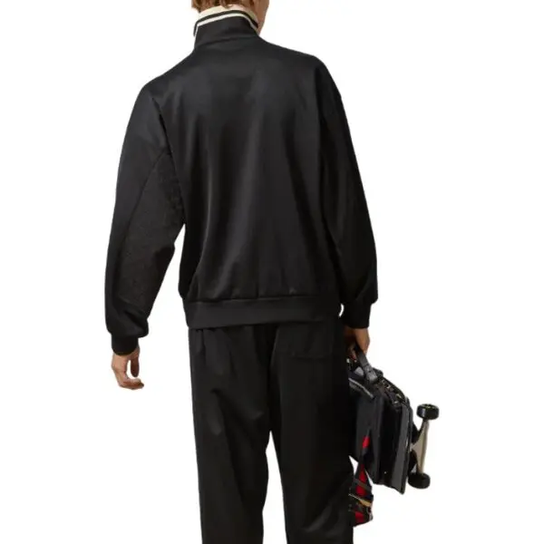 Gucci Technical Jersey Half Zip Jacket