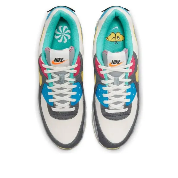 Nike Max 90 Sneakers - Gray/white/blue