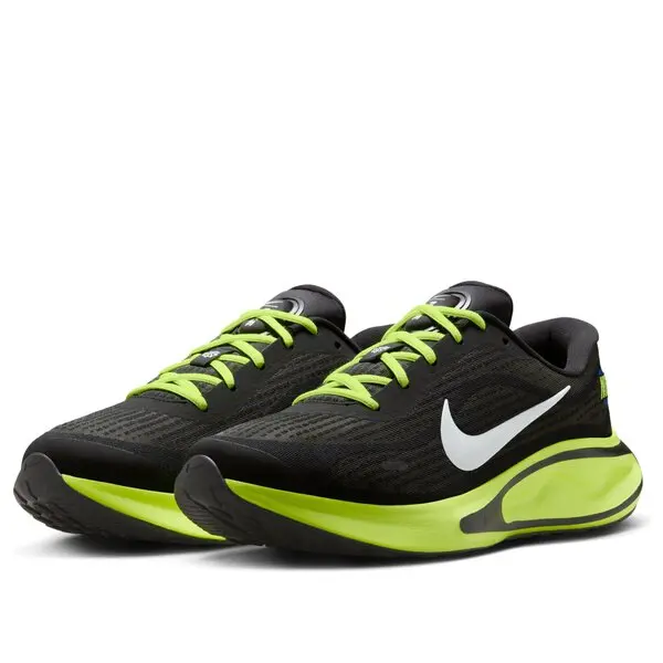 Nike Journey Run Sneakers - Black/white/volt