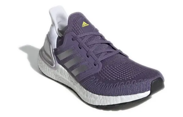Adidas Ultraboost 20 "tech Purple" Performance Sneakers - White/purple