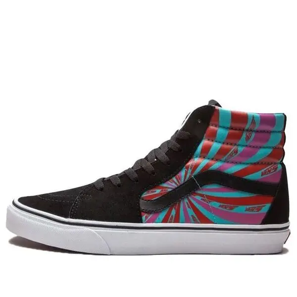 VANS Sk8-hi "retro Mart" High Top Sneakers - Black/red/blue
